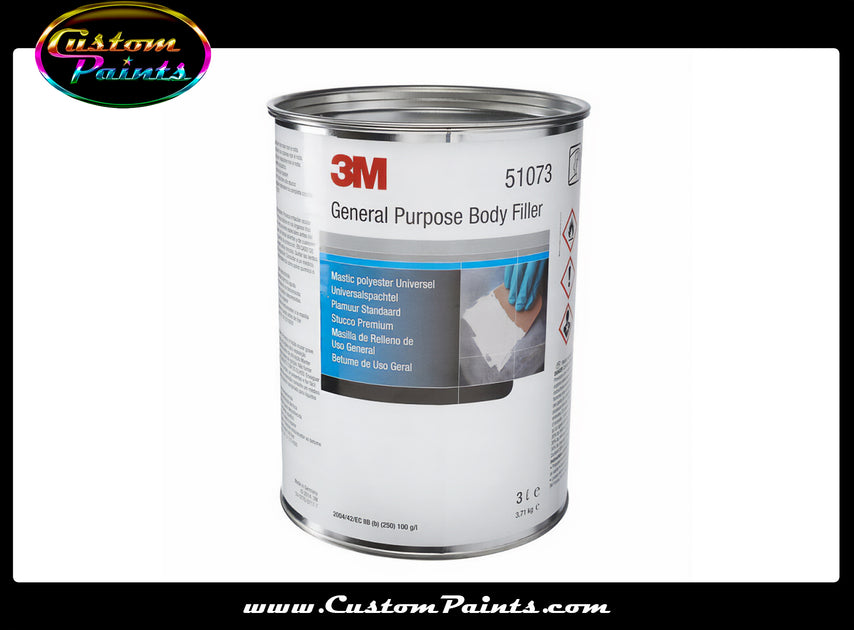 Filler: 3M Heavy Body Filler 3L – Custom Paints UK and Europe