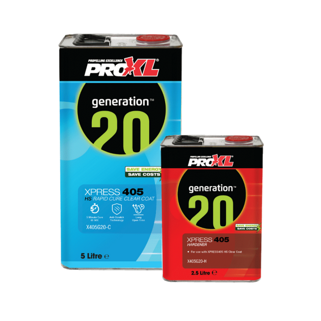 Clearcoat: ProXL Xpress405 Express Clear 5 Litre Kit – Custom Paints UK ...