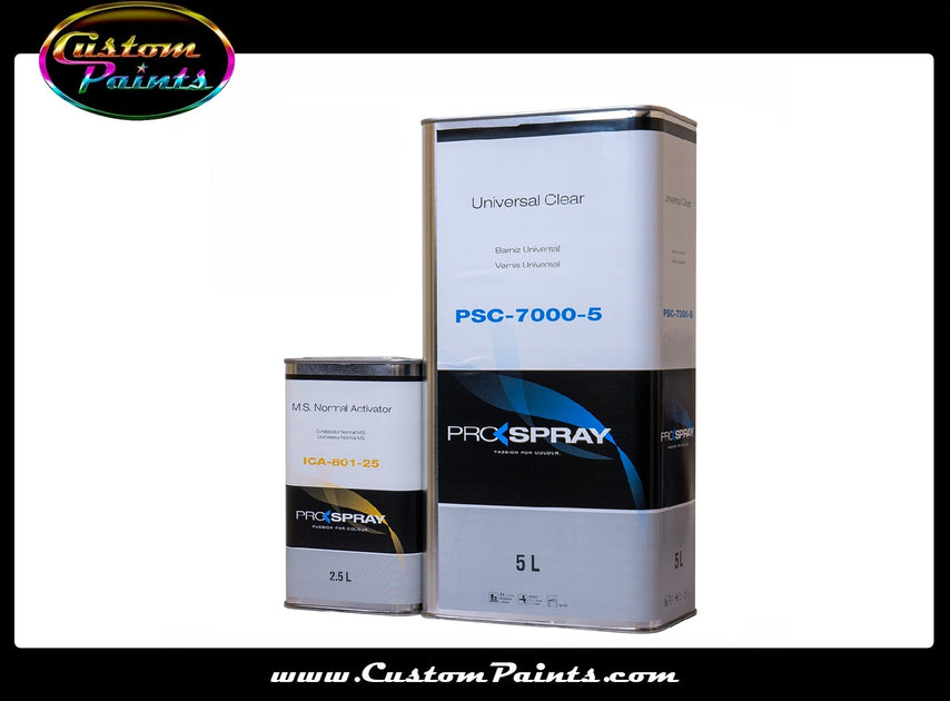 Clearcoat: Pro-Spray PSC-7000 Clearcoat – Custom Paints UK and Europe