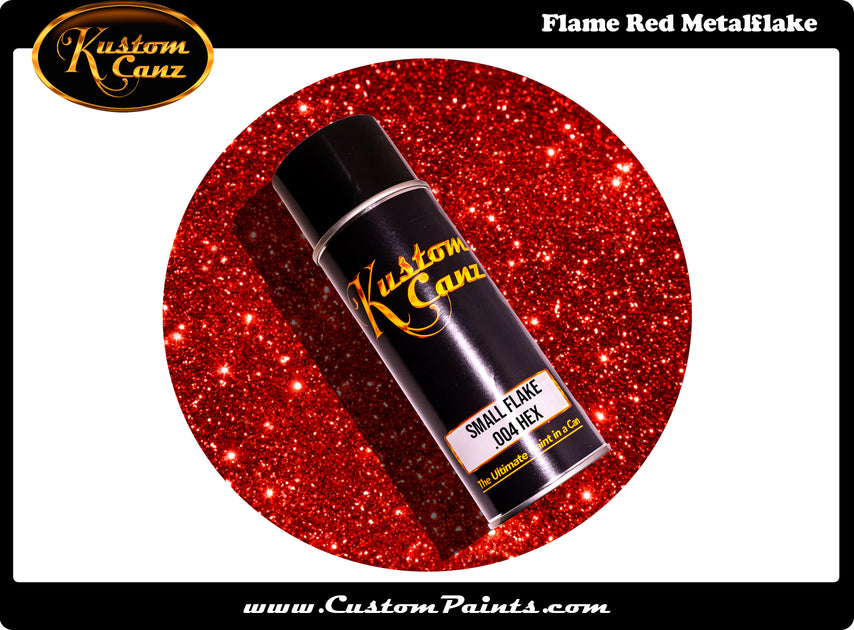 Metal Flake - Flame Red – Custom Paints UK and Europe