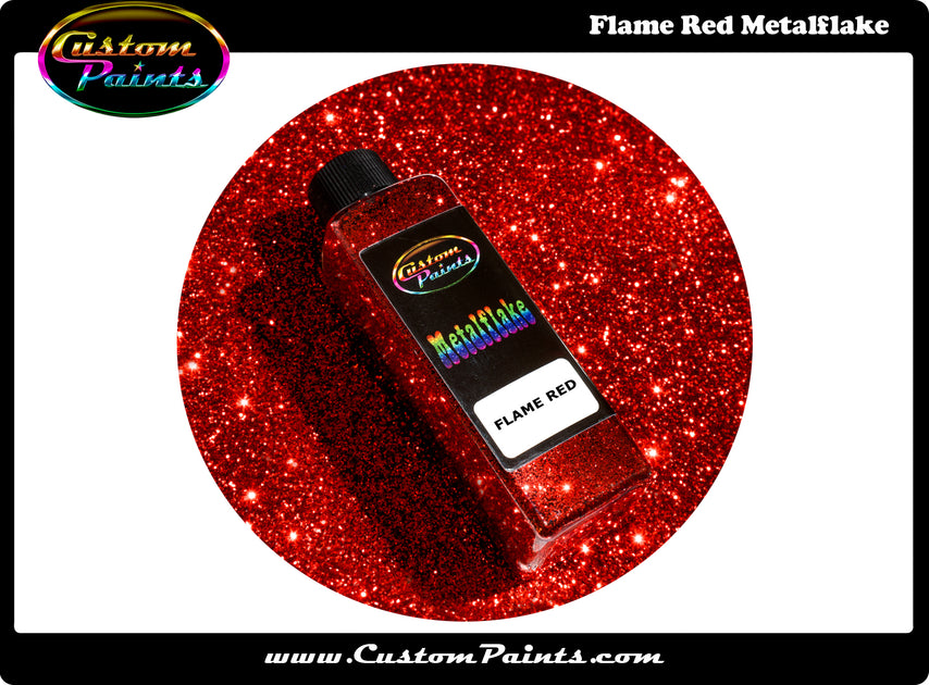 Metal Flake - Flame Red – Custom Paints UK and Europe