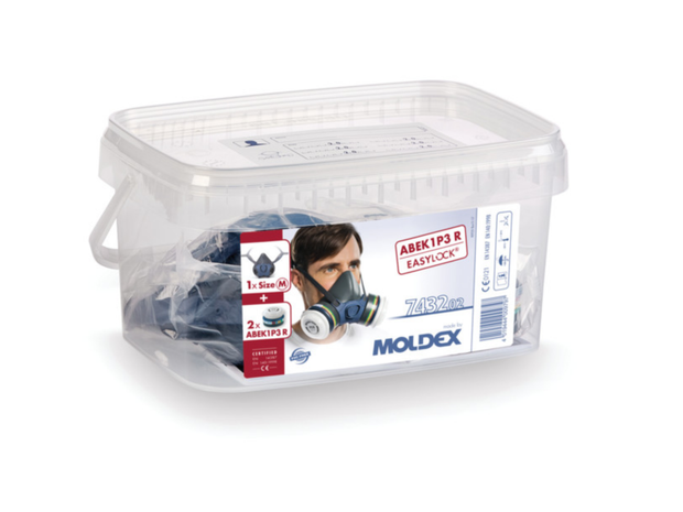 Masks & Filters: Moldex Half Face Mask Complete – Custom Paints UK and ...