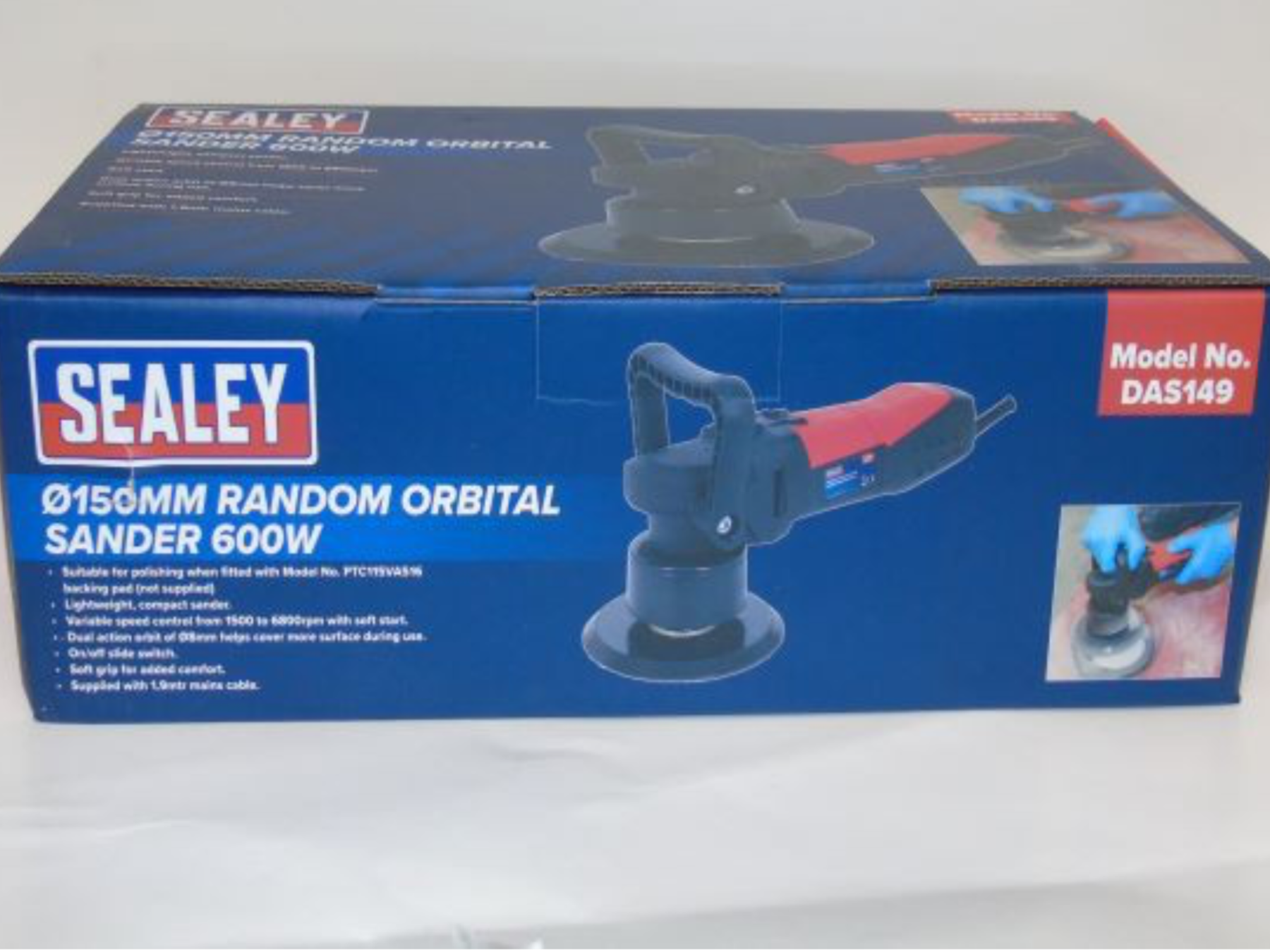 Power Tools: Random Orbital Dual Action Sander Electric DAS149 – Custom ...
