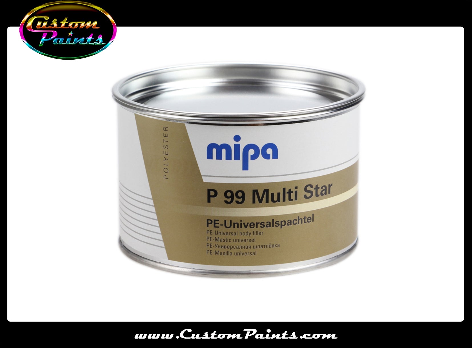 Filler: Mipa P99 Multi Star Incl Hardener (1KG) – Custom Paints UK and Europe