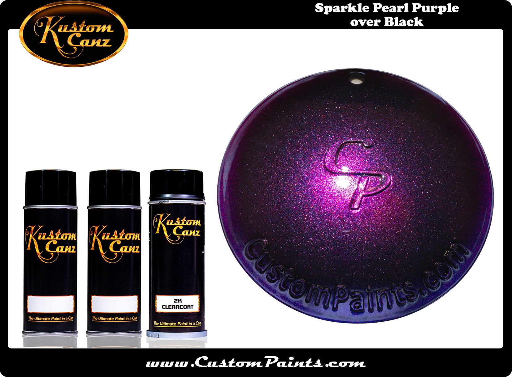 Kustom Canz Sparkle Pearl – Custom Paints UK and Europe