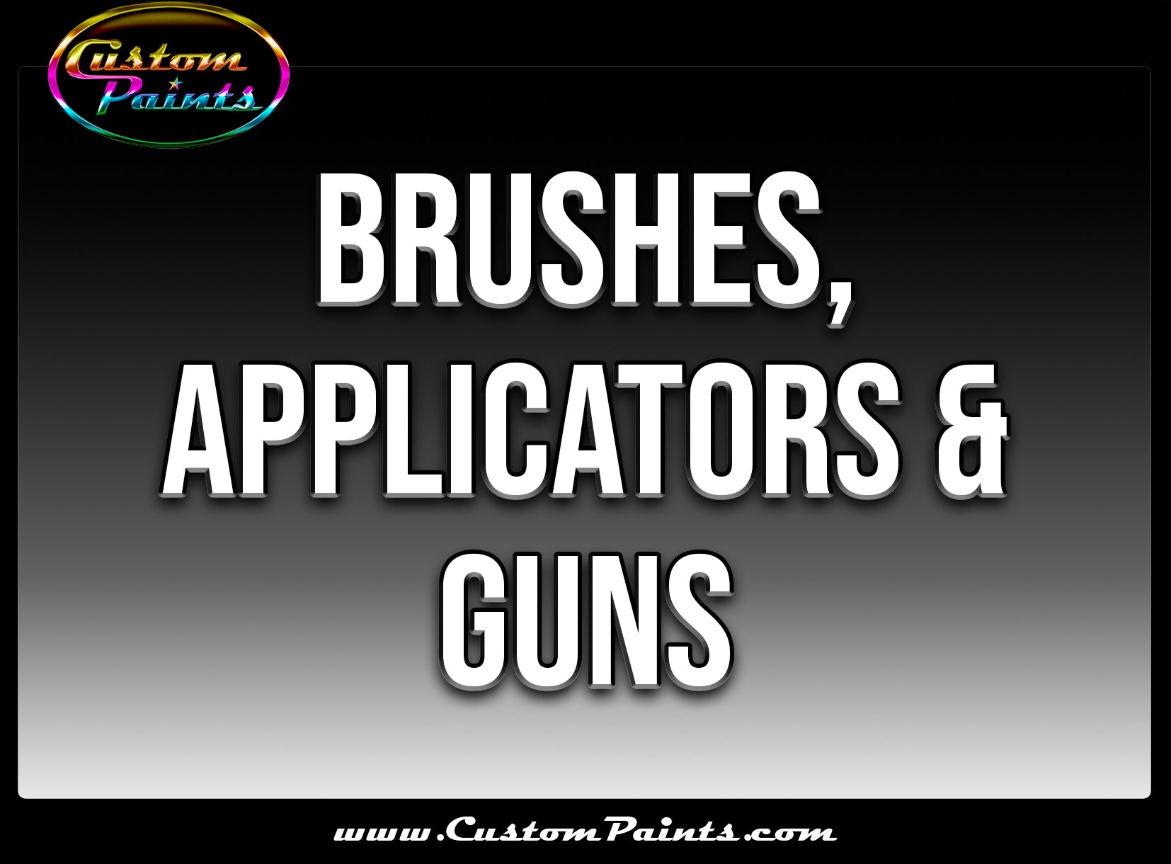Brushes, Applicators & Guns Products – Custom Paints UK and Europe