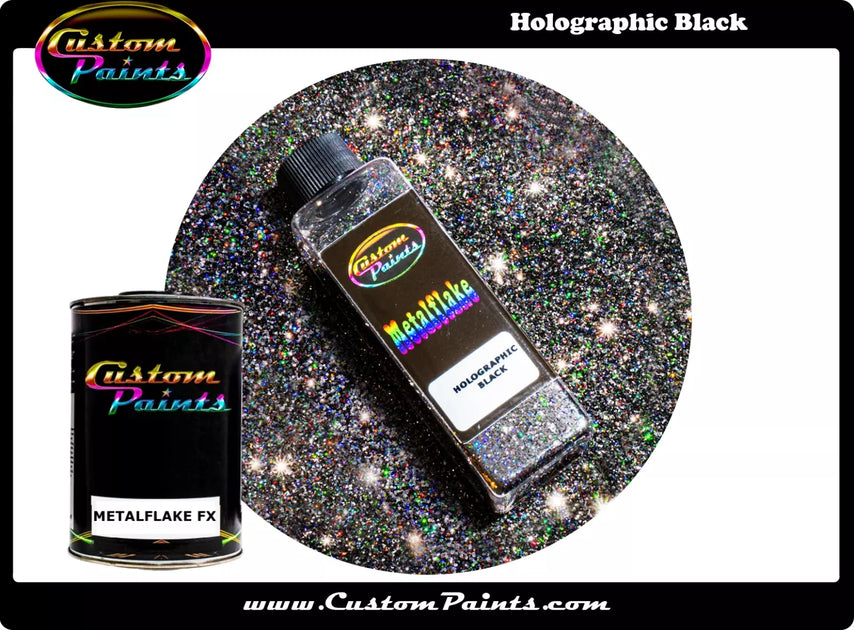 Metal Flake FX Holographic Black – Custom Paints UK and Europe