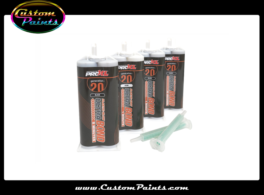 2K PU Plastic Adhesive – Black – Custom Paints UK and Europe