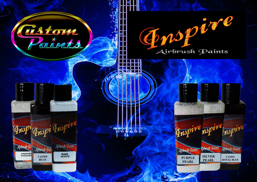 AIRBRUSH BLUE FIRE KIT PAINT – Custom Paints UK and Europe
