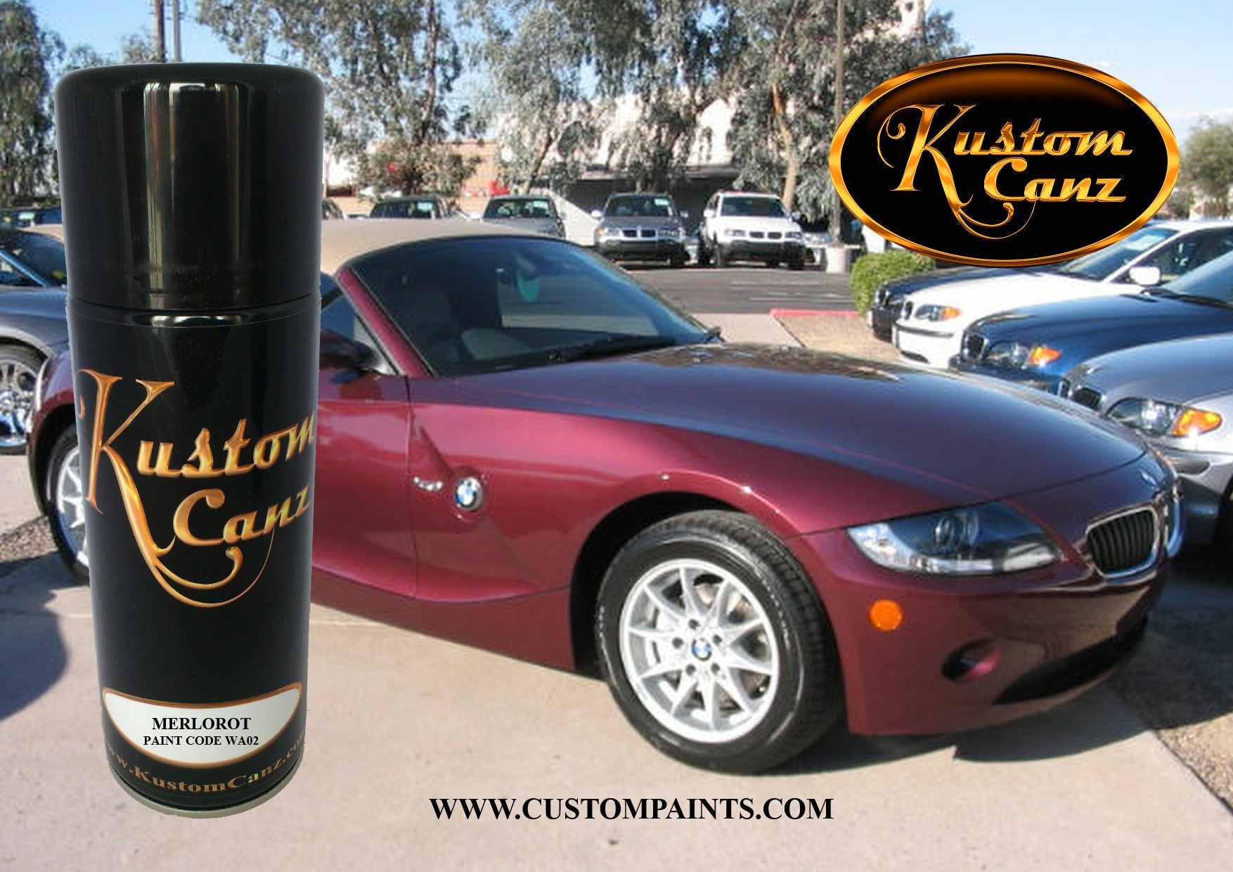 Automotive Aerosol Can Colours – Custom Paints UK and Europe