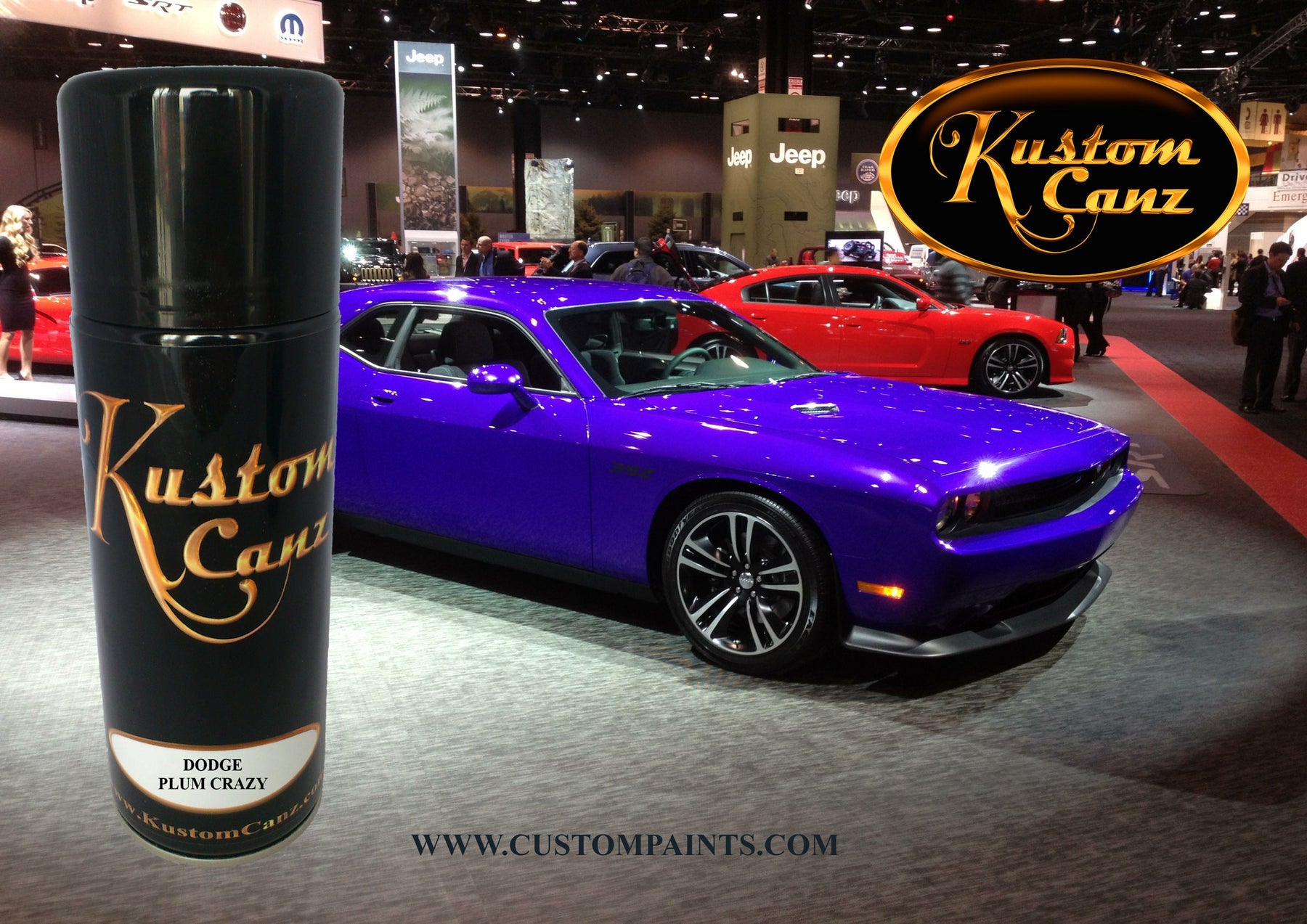 Dodge Challenger Car Colours – Custom Paints UK and Europe