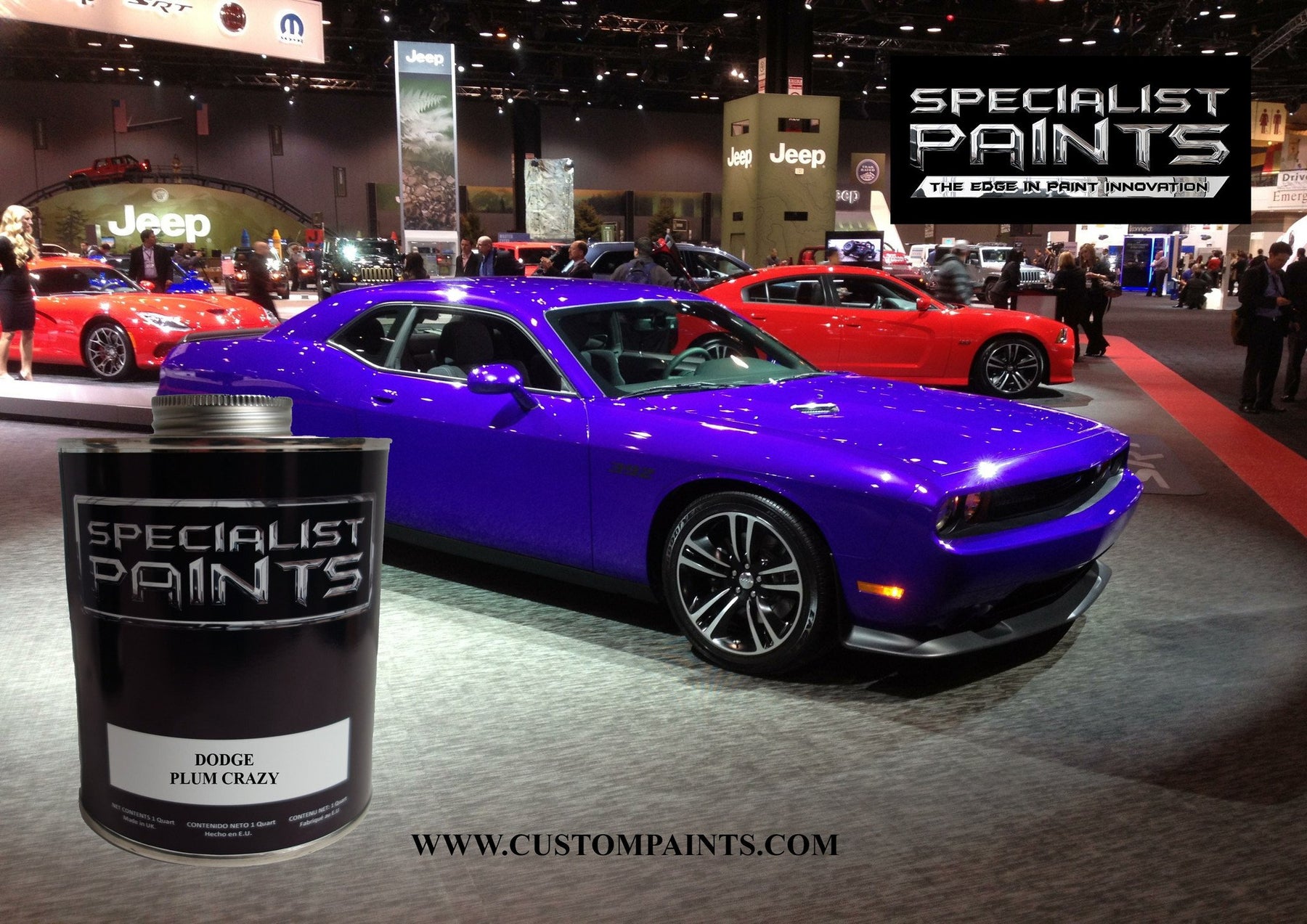 Chrysler Automotive: Plum Crazy - Paint Code FHG – Custom Paints UK and ...