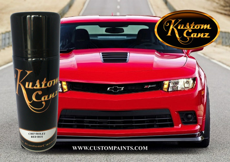 Automotive Aerosol Can Colours – Custom Paints UK and Europe
